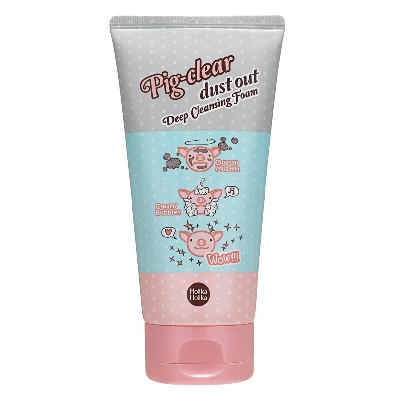 Pig Clear Dust Out Deep Cleansing Foam - Holika Holika
